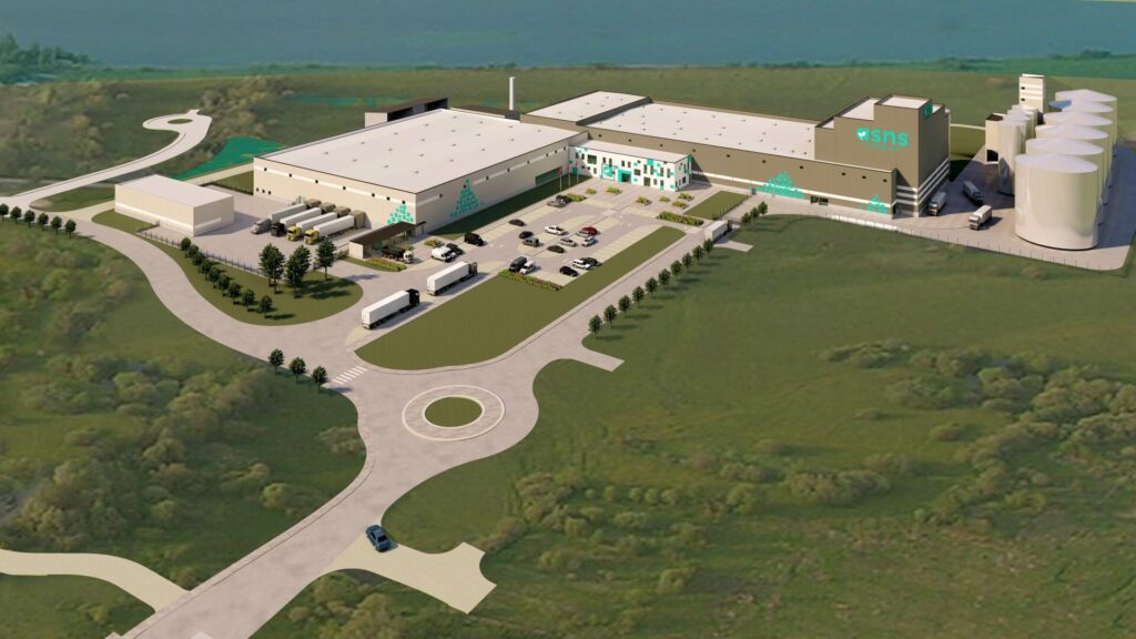ASNS is working on new production plant - Asnsfood.com